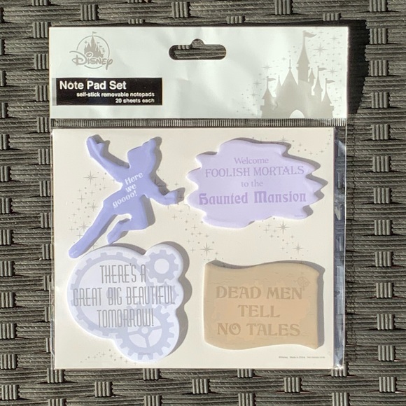 Disney | Office | New Disney Note Pad Set | Poshmark